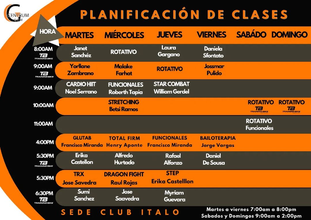 Centrum Gym - CIV - Centro Italiano Venezolano